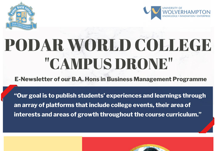 E-Newsletter BABM - Podar World College