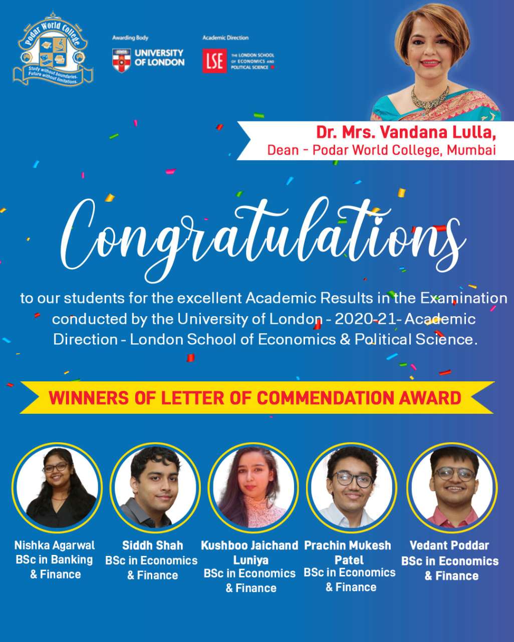 University Of London - Podar World College