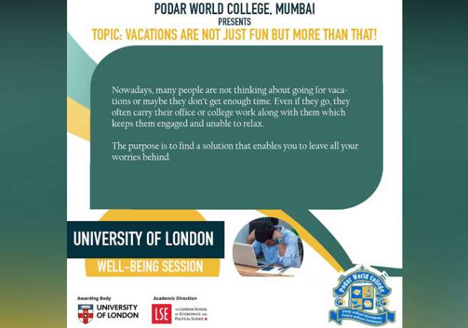 University of London - Podar World College