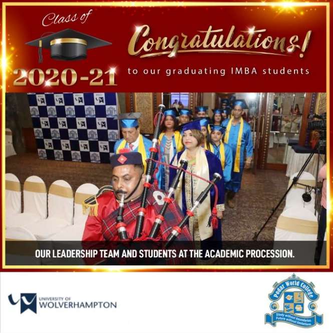 University of Wolverhampton - IMBA - Podar World College